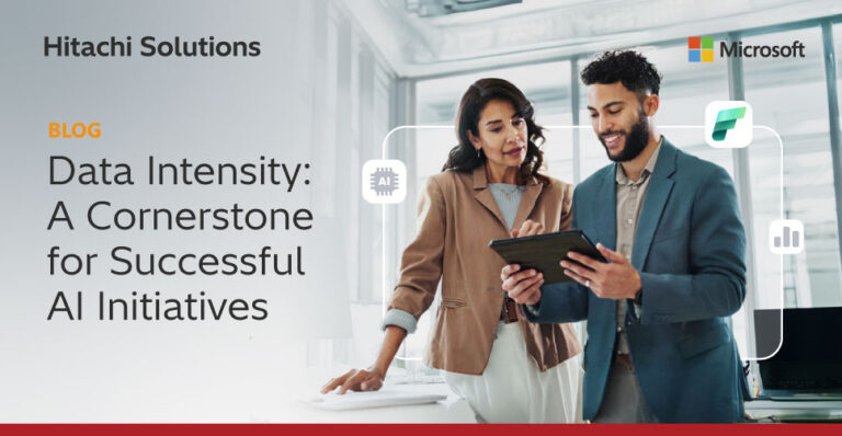Data Intensity: A Cornerstone for Successful AI Initiatives – Hitachi Solutions
