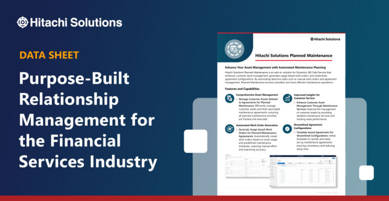 Hitachi Solutions Asset Management Solutions – Hitachi Solutions